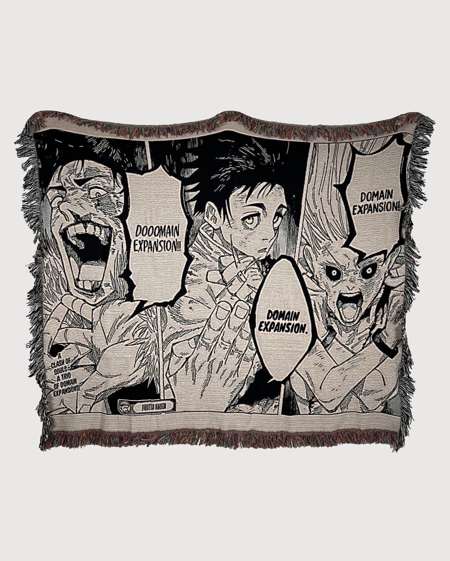 Triple Domain Expansion Tapestry [50 x 60″] – Maikeru Clothing